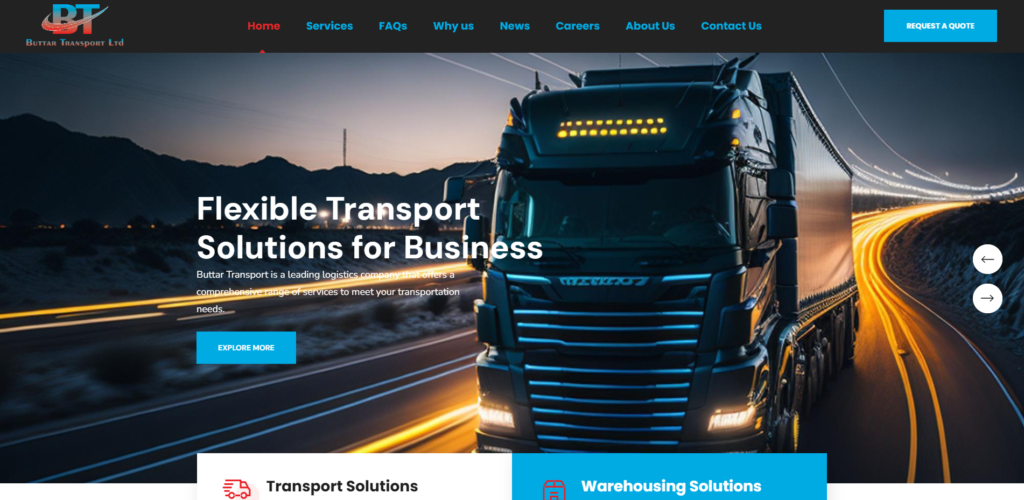 Buttar Transport - Jaytech